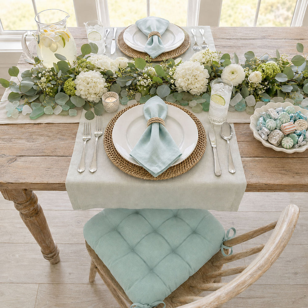 Cotton Duck Spa Cloth Napkins - Set of 8