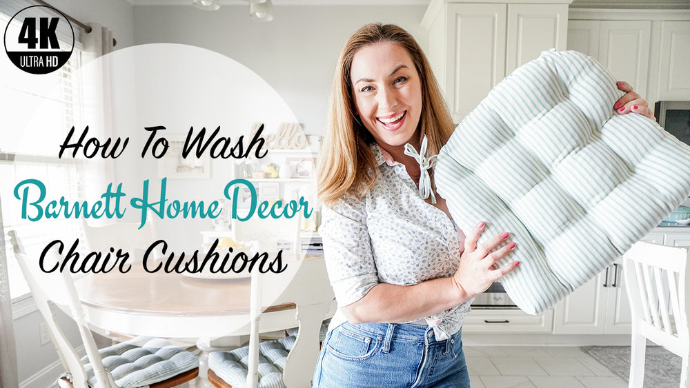 Care Instructions: How to Wash Chair Cushions