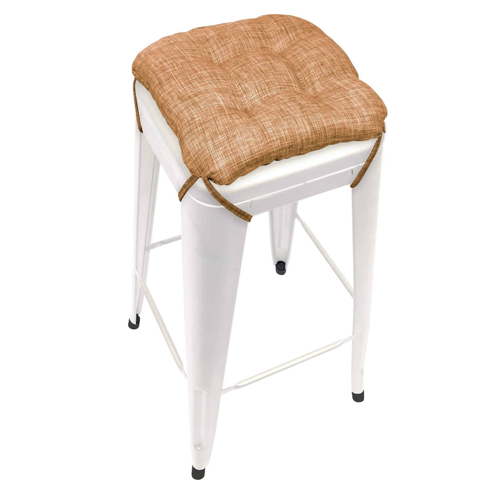 Hayden Copper Square Industrial Bar Stool Cushion - 12" – Barnett Home ...